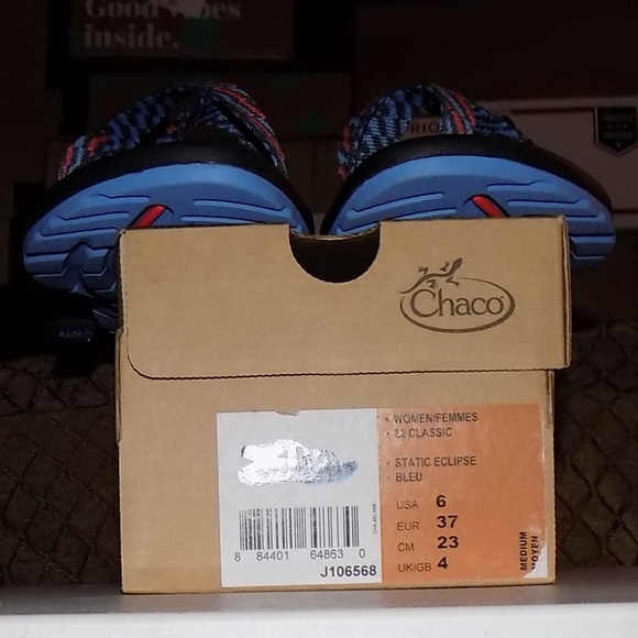Chaco | Shoes | New In Box Chaco Z2 Classics Static Eclipse | Poshmark